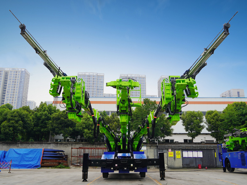 HOME TBM tunnel boring machine_Arch anchor spray trolley_Wet spray ...